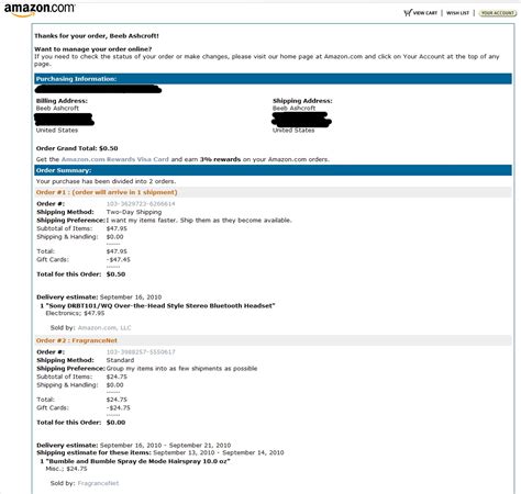 Get Your Printable Amazon Receipt Easy And Fast Printables For Everyone