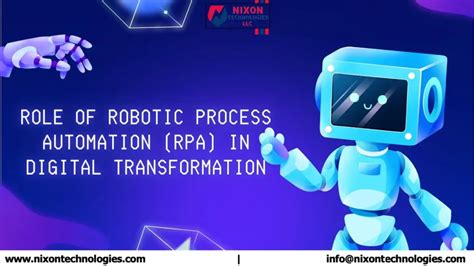 Role Of Robotic Process Automation Rpa In Digital Transformation