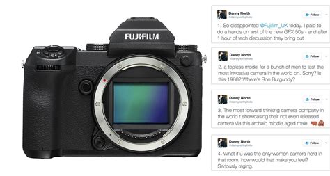 Fujifilm UK Sparks Outrage By Trotting Out Topless Model At GFX Demo Event PetaPixel