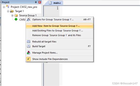 Keil创建工程 芯源半导体cw32f003e4p7cw32配置keil的preprocessor Symbols Csdn博客