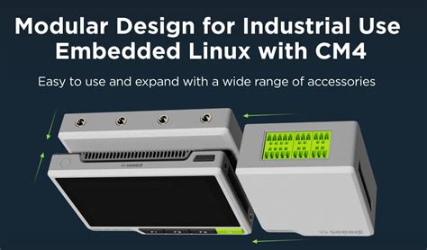 Raspberry Pi Cm4 Powered Reterminal Is A Versatile Modular Device With A 5 Inch 720p