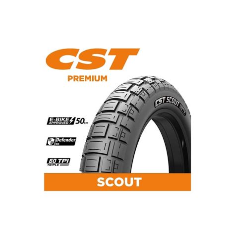 Cst Tyre Scout 20 X 4 0 Emoped Supreme Cycles