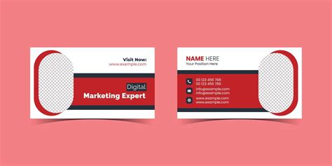 Modern And Elegant Professional Business Card Template For Digital