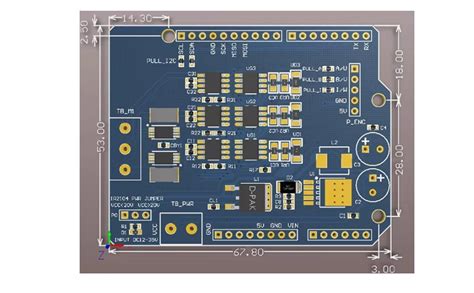 1pcs simplefoc shield simplefoc bldc motor controller for foc bldc