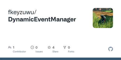 GitHub Fkeyzuwu DynamicEventManager