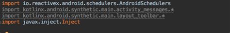 Kotlinxandroidsynthetic Unused Android Studio Issue Stack Overflow