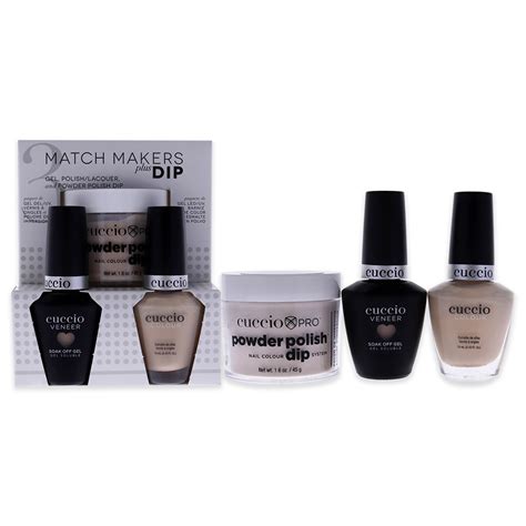 Cuccio Colour Match Makers Plus Dip Skin To Skin For Women 3 Pc