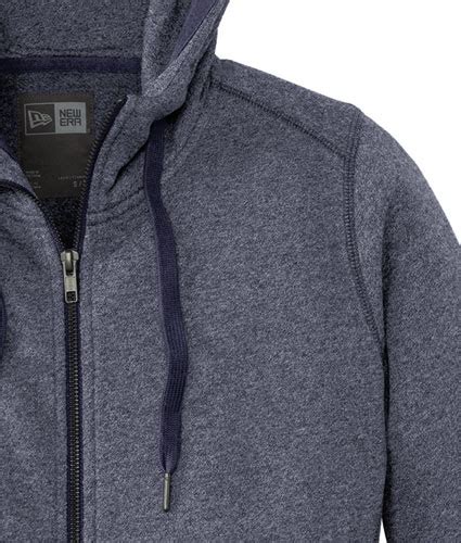 Custom New Era® Ladies French Terry Full Zip Hoodie