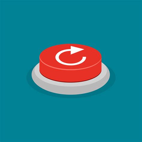 Play The Refresh Button The Idea Of Starting Over 42118532 Vector Art Play The Refresh Button The Idea Of Starting Over 42118532 Vector Art