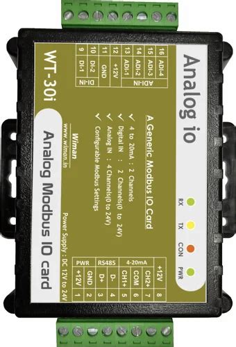 2ch Analog Modbus Io Card At ₹ 3500 एनालॉग आईओ मॉड्यूल In Chennai
