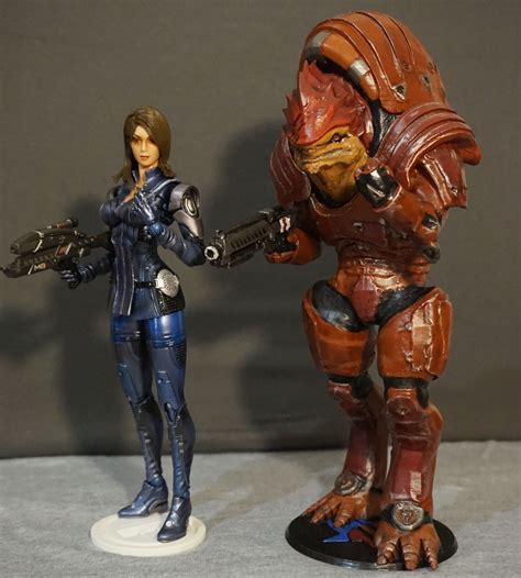 3d Printed Mass Effect Urdnot Wrex Statue ・ Cults