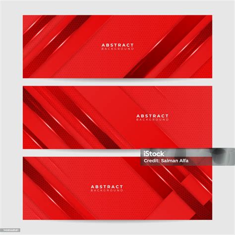 추상 빨간색 금속 탄소 중립 겹침 라이트 육각형 메쉬 디자인 현대 럭셔리 미래 기술 배경 게임 기술 와이드 배너 벡터 일러스트 레이 션 0명에 대한 스톡 벡터 아트 및 기타