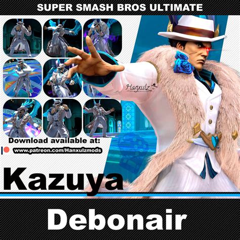 Ssbu Mod Kazuya Debonair By Hanxulz On Deviantart