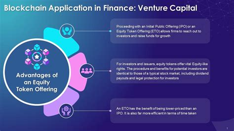 Advantages Of Equity Token Offering Training Ppt Ppt Slide
