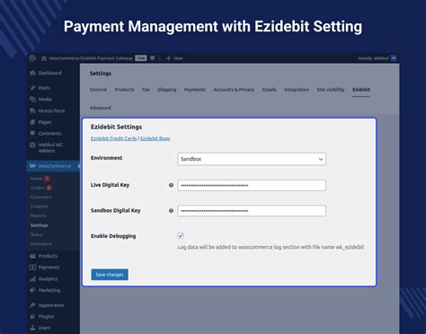 Woocommerce Ezidebit Payment Gateway Ezidebit Integration Webkul