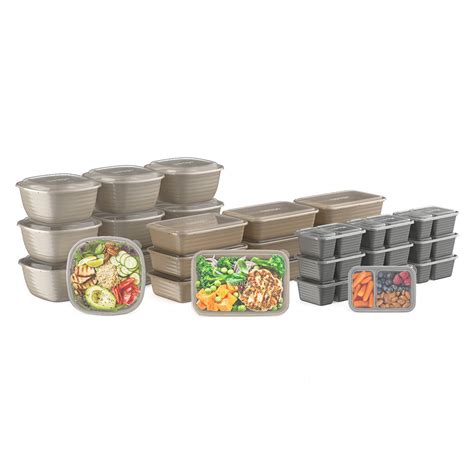 Bentgo® Prep 60 Piece Variety Meal Prep Kit Reusable Meal Prep Containers