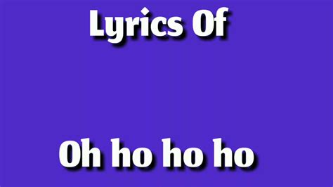 Oh Ho Ho Ho Lyrics Irrfan Khan Saba Qamar Sukhbir Ikka Lyricarz