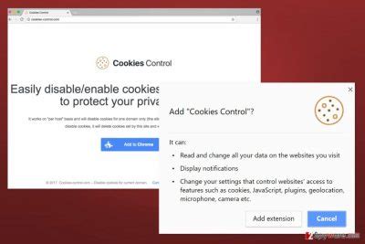 Remove Cookies Control Virus Free Guide Virus Removal Instructions