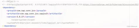 Java集成saperp产生的sapjco包重命名rename问题及解决方案mresult的博客 Csdn博客