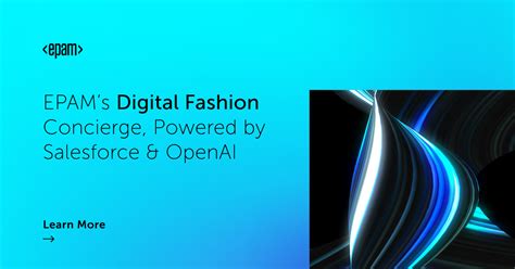 Digital Fashion Concierge Powered By Salesforce And Openai Epam