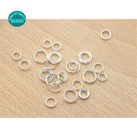 102050pcs S925 Sterling Silver Ringssolid Sterling Silver Ring