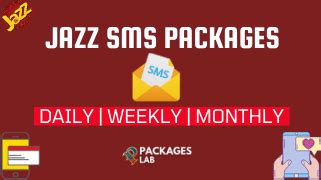 Jazz SMS Packages Daily Weekly Monthly