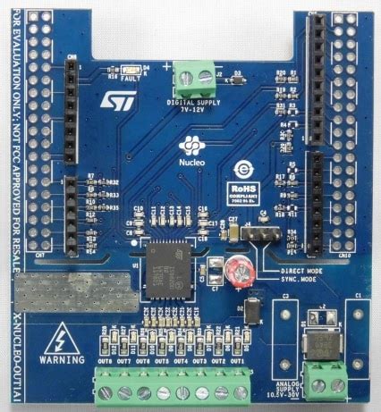 X NUCLEO OUT A Industrial Digital Output Expansion Board Based On ISO BQ For STM Nucleo