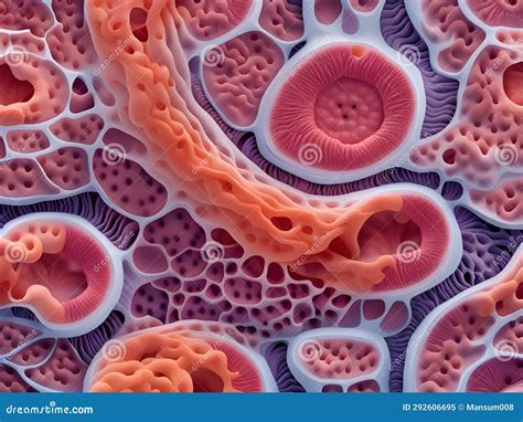 Microscopic Cells Royalty Free Stock Image 14958946