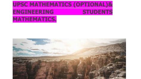 Upsc Cse Gs Eigen Value And Eigen Vector In Hindi Offered By Unacademy