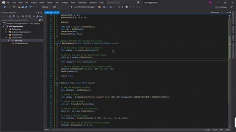 Opengl Gui Application