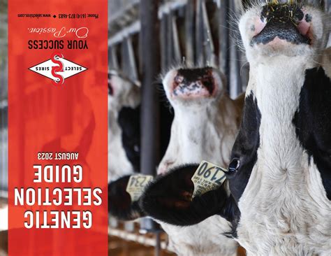 Genetic Selection Guide August 2023 By Select Sires Issuu