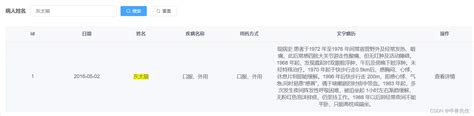 Vue 若依 Element 搜索框搜索出来的关键字 高亮处理 Csdn博客