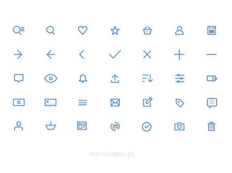 Ui Icons Free Pack For Sketch Vector Shapes By Marco Lopes Ui Icons Free Pack For Sketch Vector Shapes By Marco Lopes