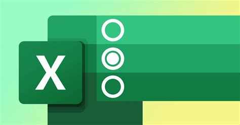 How To Insert And Customize A Radio Button In Excel