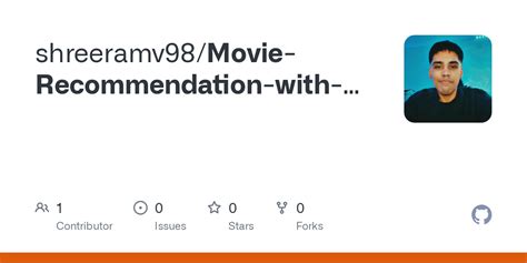 Github Shreeramv98movie Recommendation With Content Based