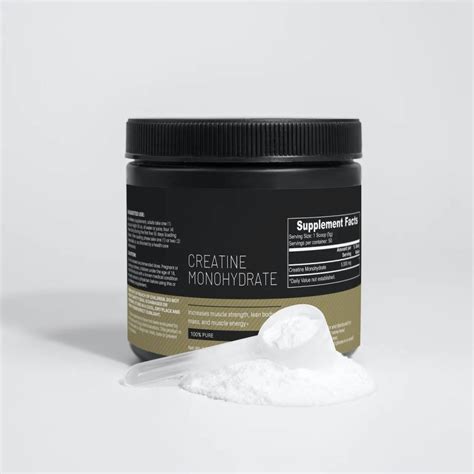 Creatine Monohydrate Boost Gym Energy Total Nutritional