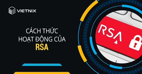 Rsa Là Gì Cách Thức Hoạt động Của Mã Hóa Rsa