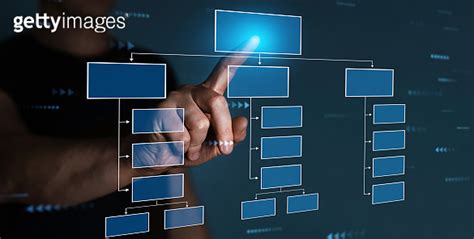 Business Hierarchy Structure Relations Of Order Or Subordination Between Membersvirtual Screen