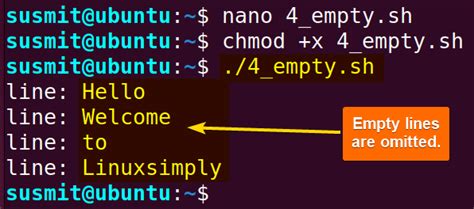How To Use Bash Continue With “while” Loop 7 Examples Linuxsimply
