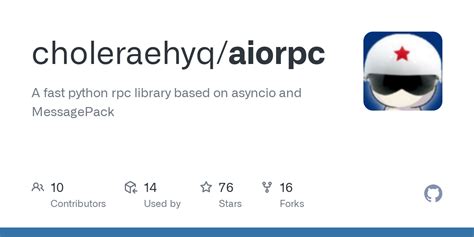 Github Choleraehyqaiorpc A Fast Python Rpc Library Based On Asyncio