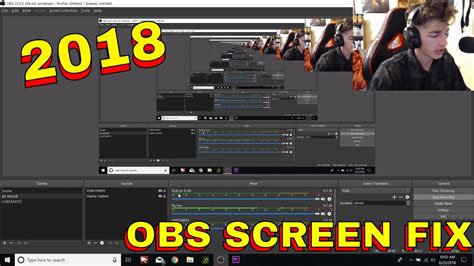 HOW TO FIX OBS BLACK DISPLAY SCREEN YouTube