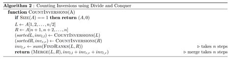Solved The Project Is Counting Inversions In An Array Using
