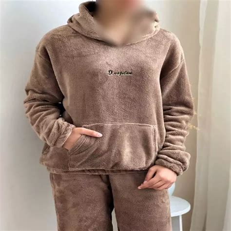 خرید و قیمت ست هودی و شلوار تدی حوله ای زنانه ارسال رایگان فری سایز