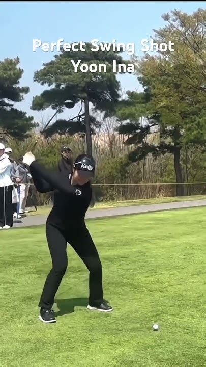 윤이나프로“ 파워풀한 우드 스윙 슬로우모션 골프골프스윙golfgolfswing Youtube