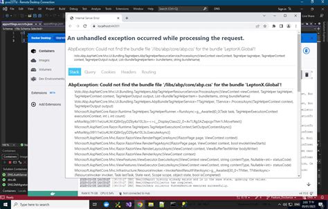 dockerize abp web application issue 4262 support abp io