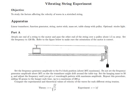 Solved Can Someone Help Me With This Physics Lab Vibrating Chegg Com