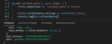 Question Property Data Does Not Exist On Type Callbackquery · Issue 1471 · Telegraf
