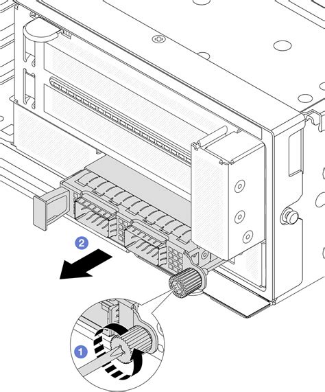 ถอดโมดูล Ocp ด้านหน้า Thinksystem Sr665 V3 Lenovo Docs