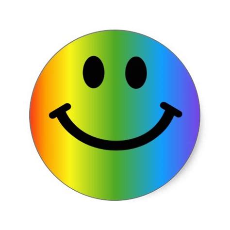 Evilsmileyfaceclassicroundsticker