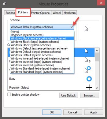 Make Your Mouse Pointer Easier To See